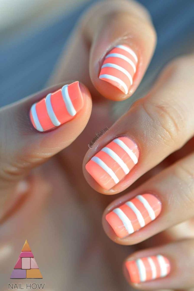 Simple Summer Nail Designs - nailhow