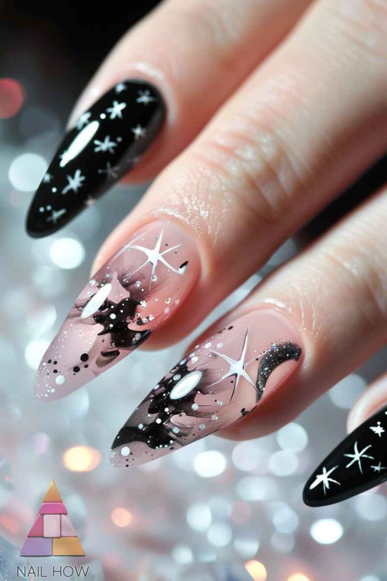 Bold and Beautiful Black Acrylic Nails to Enhance Your Style - nailhow