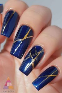 Stunning Blue Acrylic Nails to Inspire Your Next Manicure - nailhow