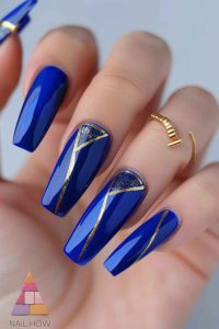 Stunning Blue Acrylic Nails to Inspire Your Next Manicure - nailhow