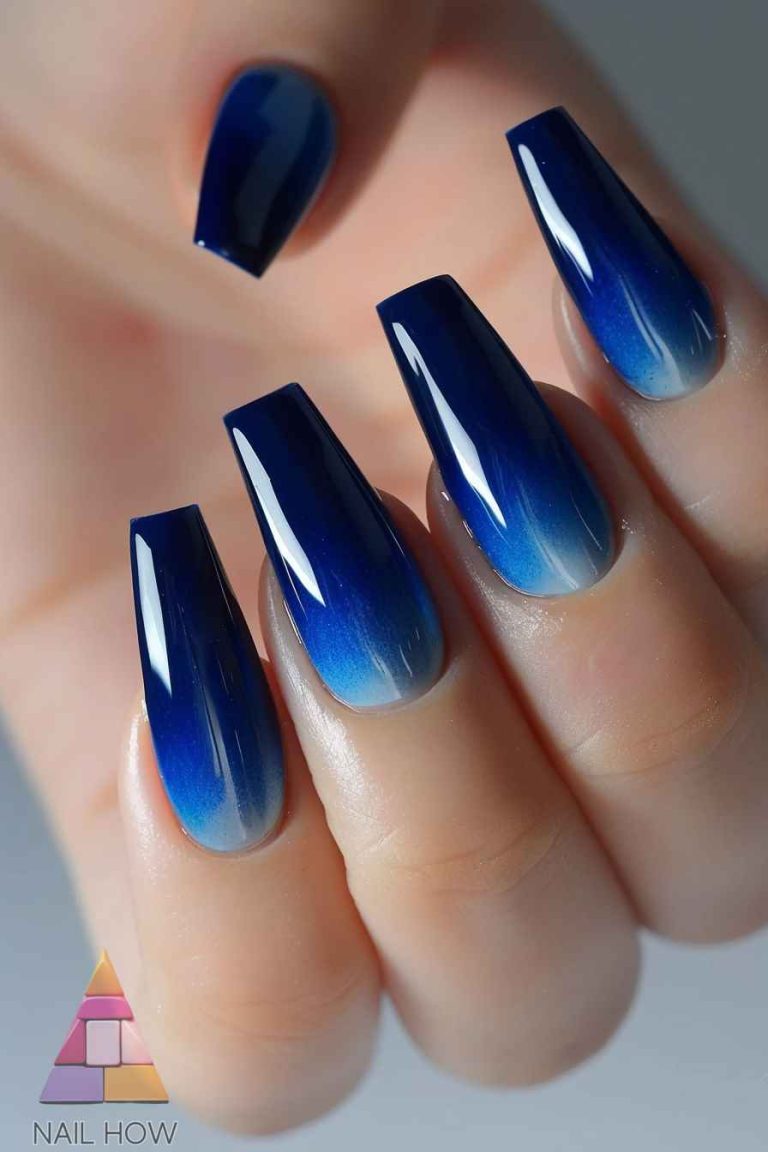 Stunning Blue Acrylic Nails to Inspire Your Next Manicure - nailhow
