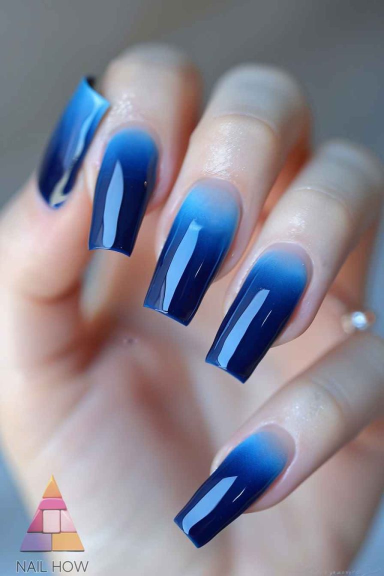 Stunning Blue Acrylic Nails to Inspire Your Next Manicure - nailhow