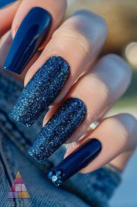 Stunning Blue Acrylic Nails to Inspire Your Next Manicure - nailhow