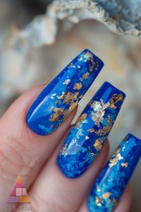 Stunning Blue Acrylic Nails to Inspire Your Next Manicure - nailhow