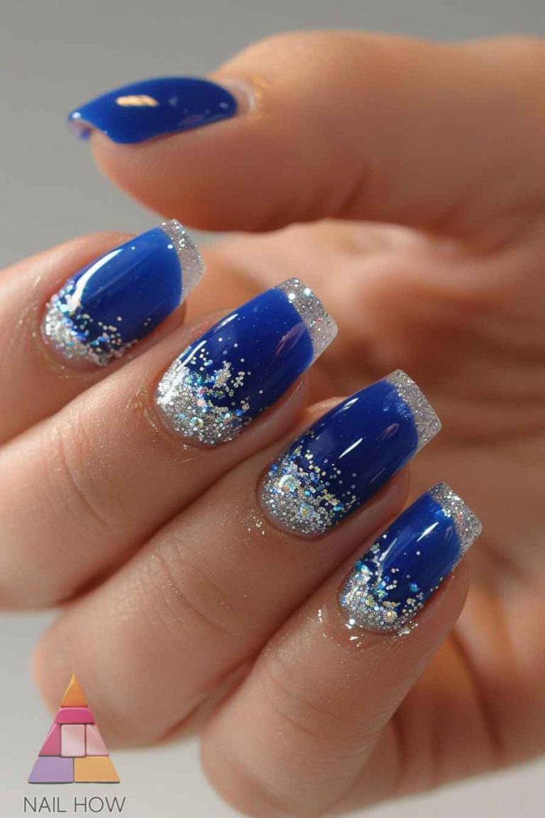 Stunning Blue Acrylic Nails to Inspire Your Next Manicure - nailhow