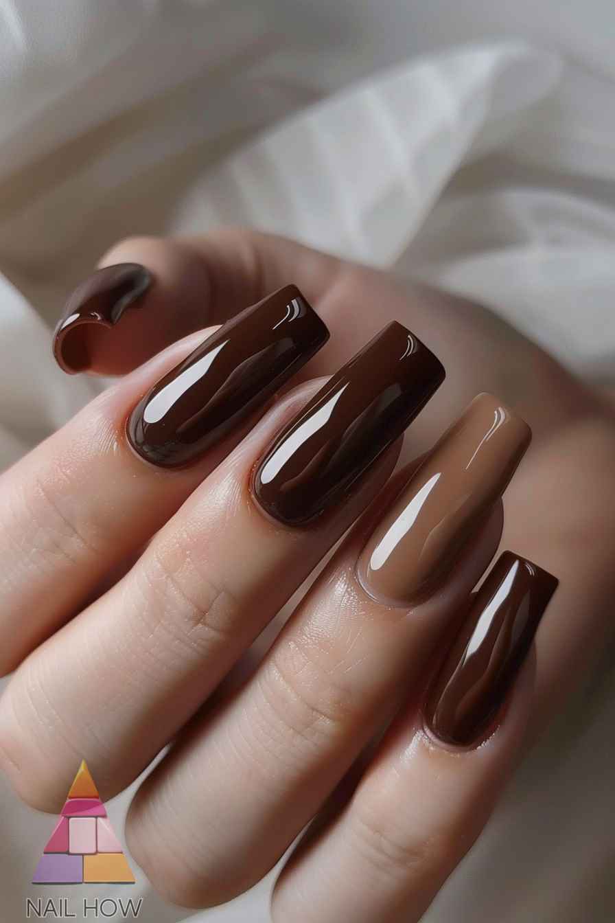 Beautiful Brown Acrylic Nails to Elevate Your Style - nailhow