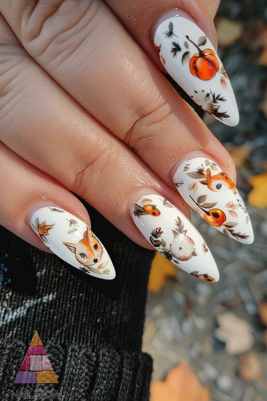 Cute Fall Acrylic Nail Designs to Adore This Season - nailhow