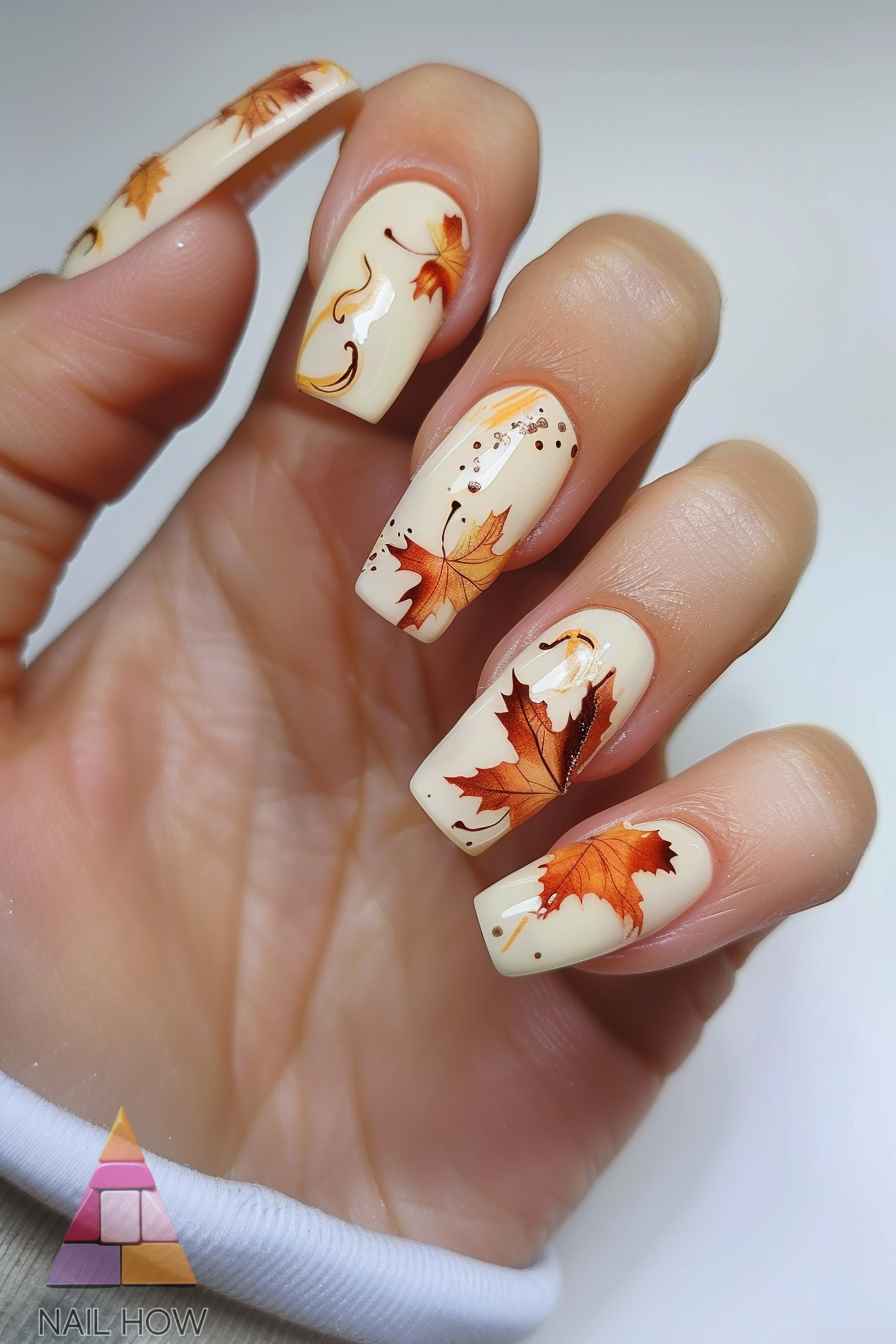 Cute Fall Acrylic Nail Designs to Adore This Season - nailhow