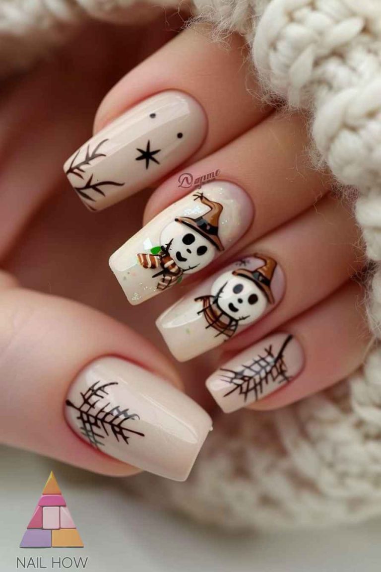 Cute Fall Acrylic Nail Designs to Adore This Season - nailhow