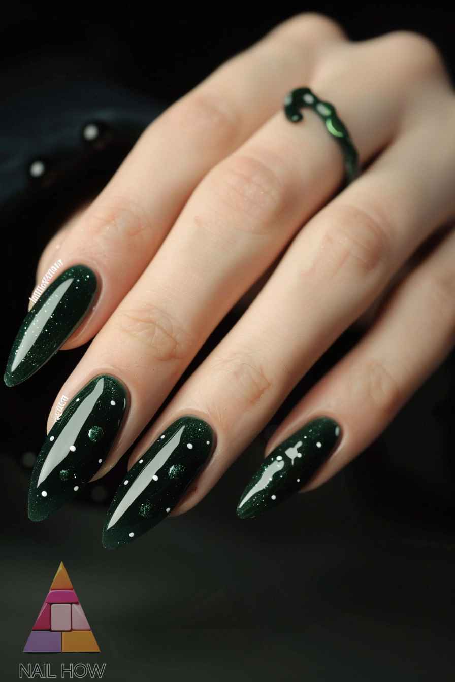 Gorgeous Green Acrylic Nails to Refresh Your Style - nailhow