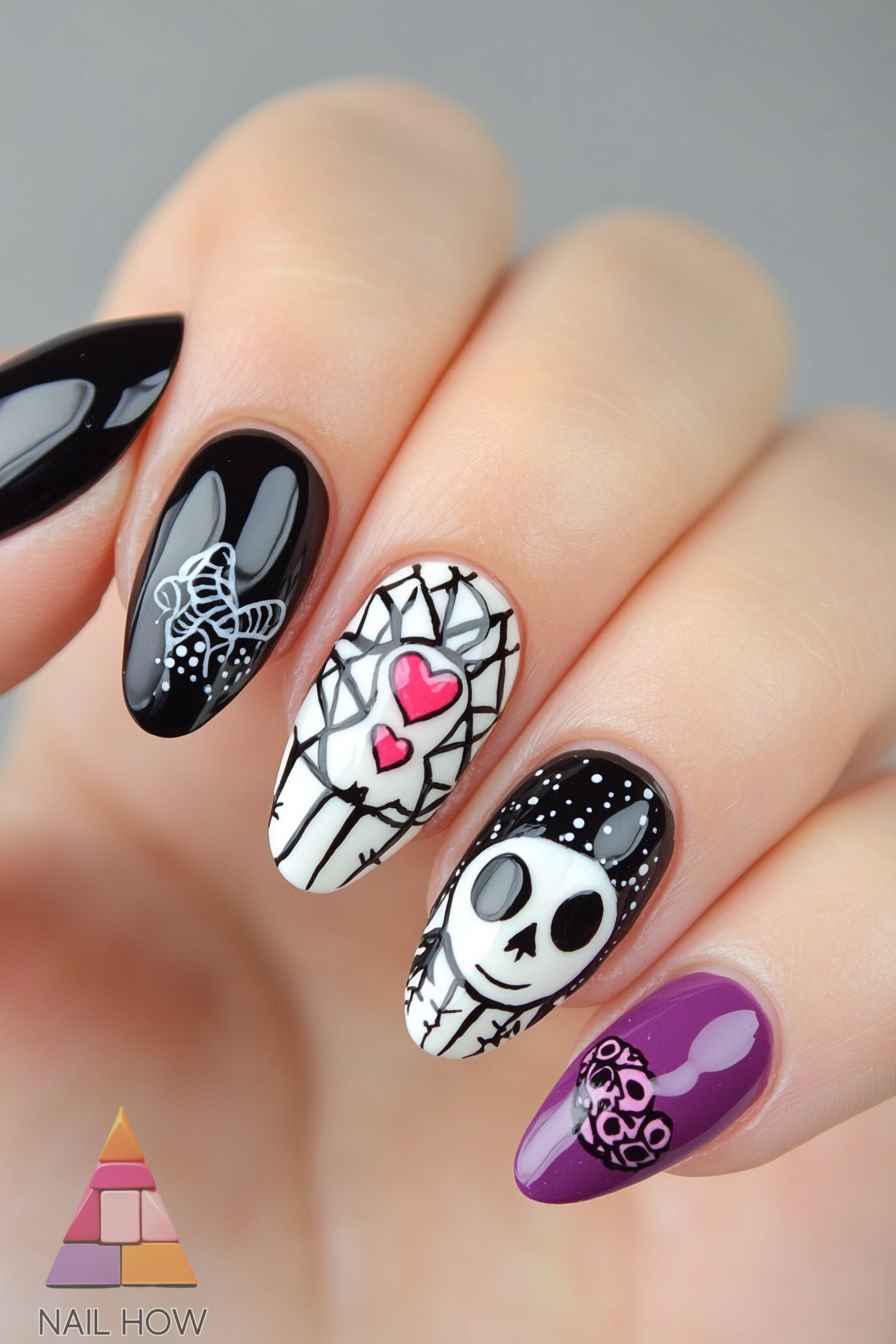 Welcome to the Adorably Spooky World of Cute Halloween Nails! - nailhow