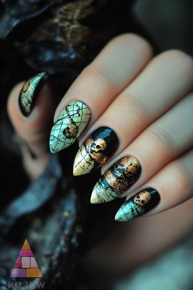 Green Halloween Nails: A Spooky-Chic Guide for Fashionistas - nailhow