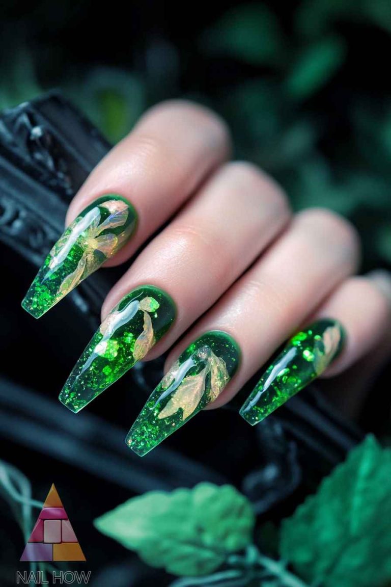 Green Halloween Nails: A Spooky-Chic Guide for Fashionistas - nailhow
