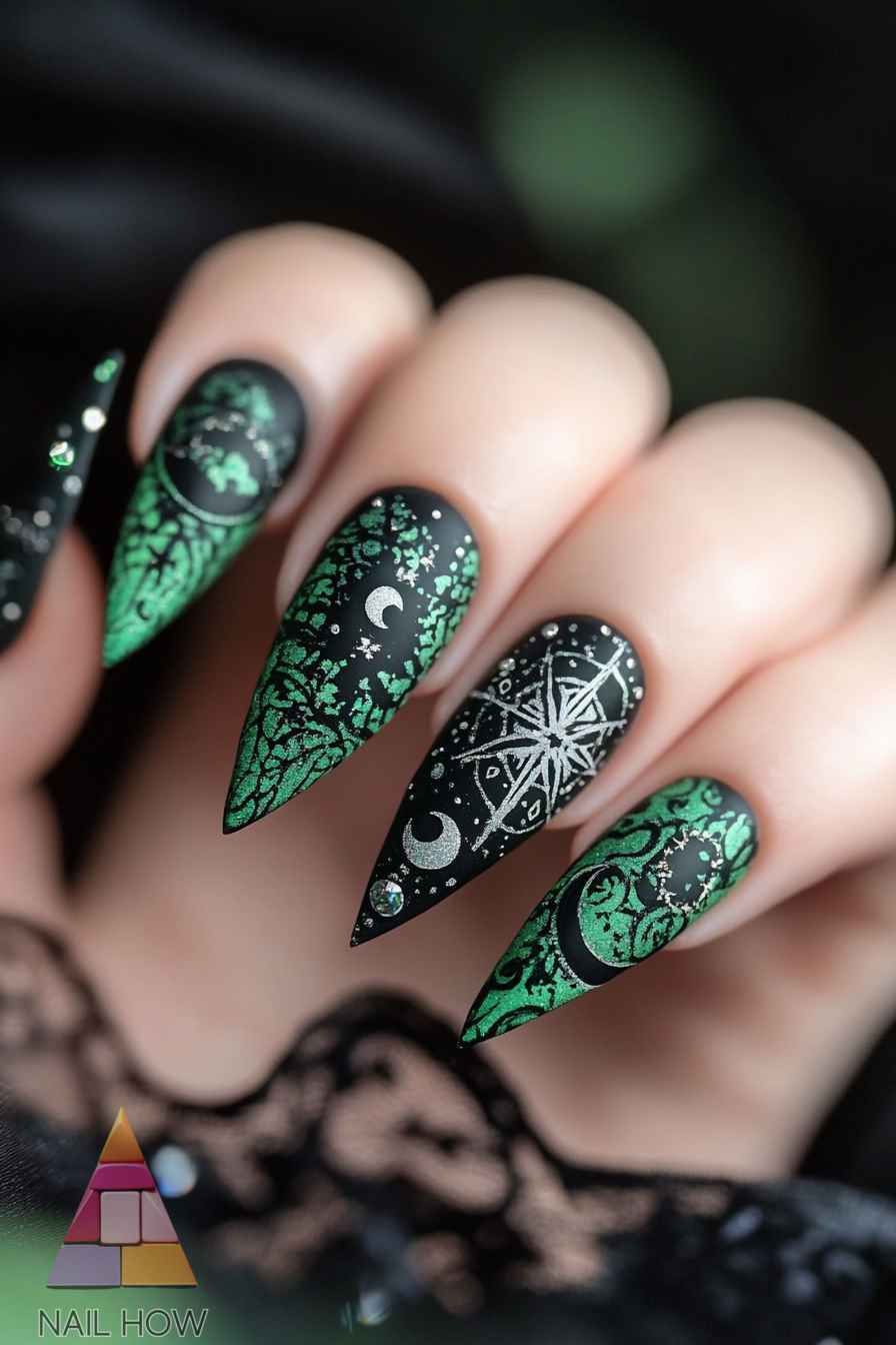 Green Halloween Nails: A Spooky-Chic Guide for Fashionistas - nailhow