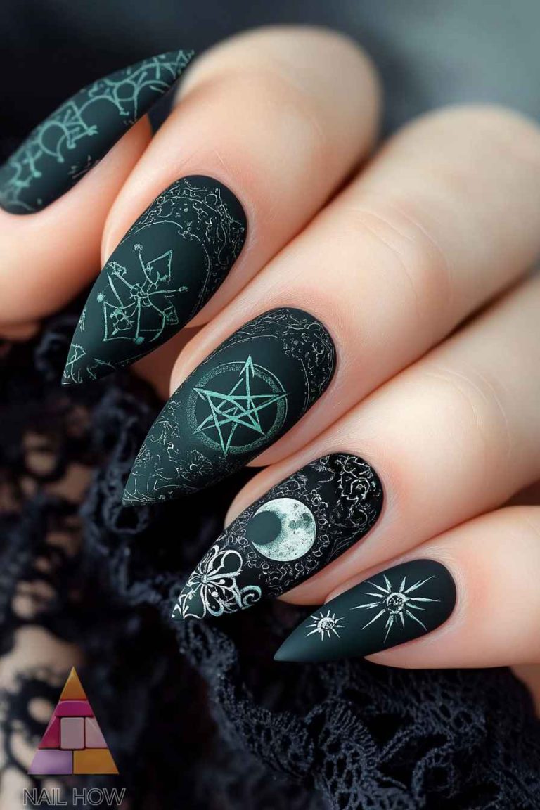 Green Halloween Nails: A Spooky-Chic Guide for Fashionistas - nailhow