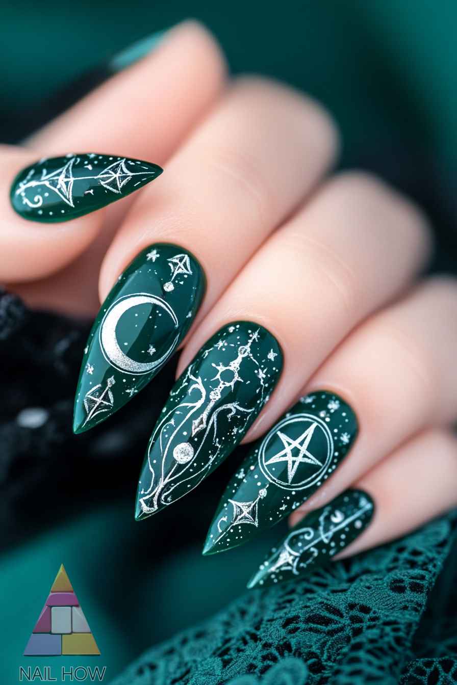Green Halloween Nails: A Spooky-Chic Guide for Fashionistas - nailhow