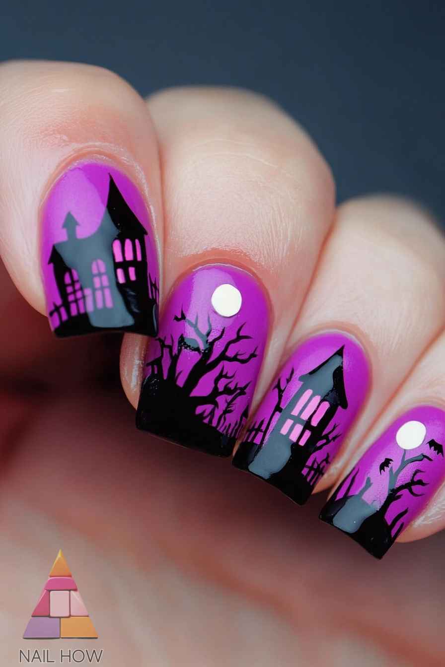 Welcome to the World of Spooky Halloween Nails! - nailhow