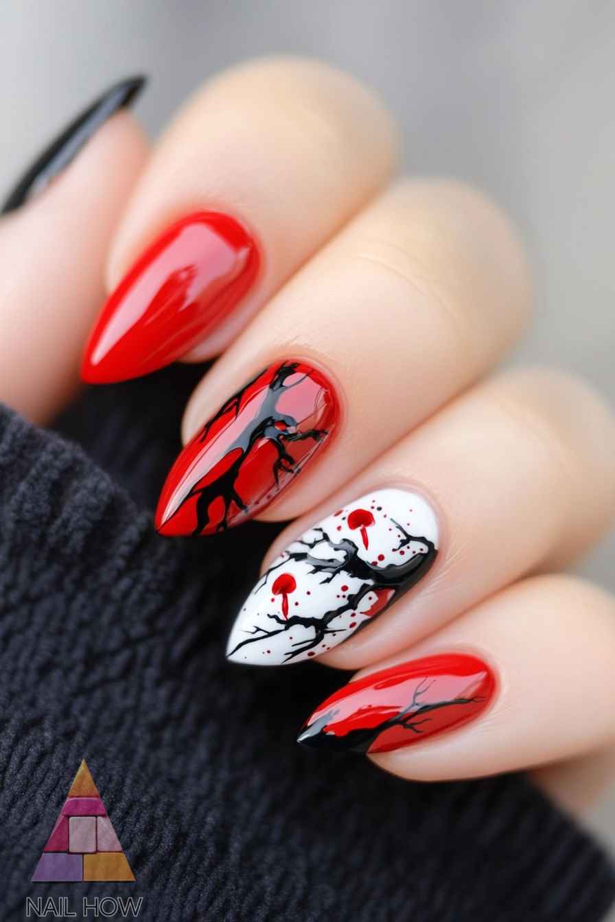 Welcome to the World of Spooky Halloween Nails! - nailhow