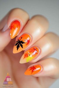 Stunning Thanksgiving Nails to Feast Your Eyes On - nailhow