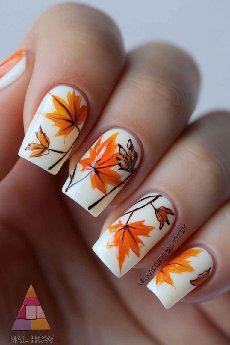 Stunning Thanksgiving Nails to Feast Your Eyes On - nailhow
